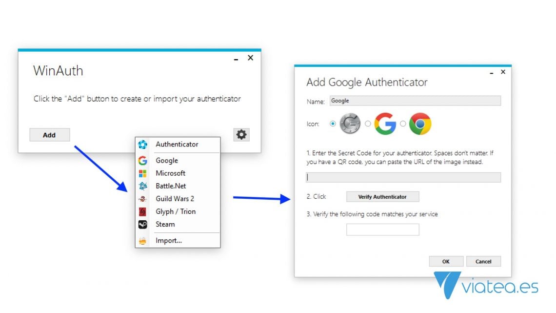 Cómo instalar y descargar Google Authenticator en Windows