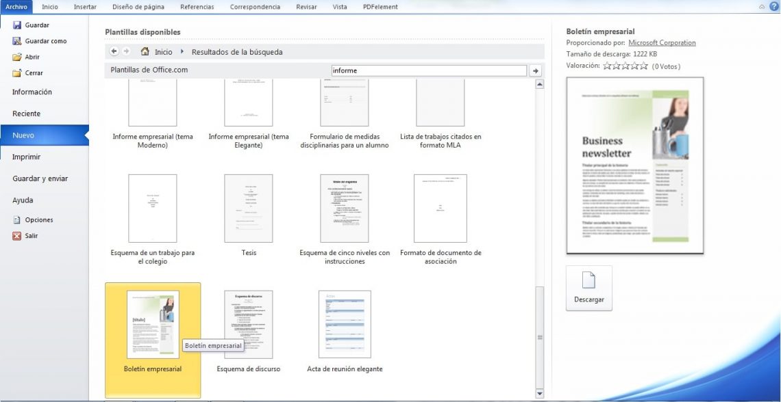 Consigue una plantilla para dossier de empresa en Word | Viatea