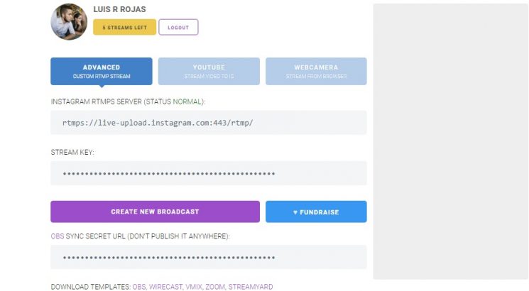 ¿Cómo transmitir en directo en Instagram desde el PC? | Viatea