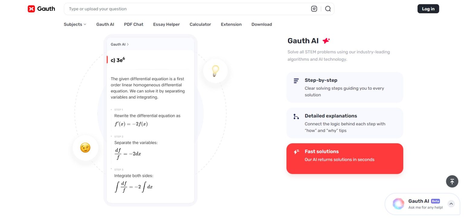 Cómo usar Gauth AI: utiliza el asistente de IA para resolver tareas