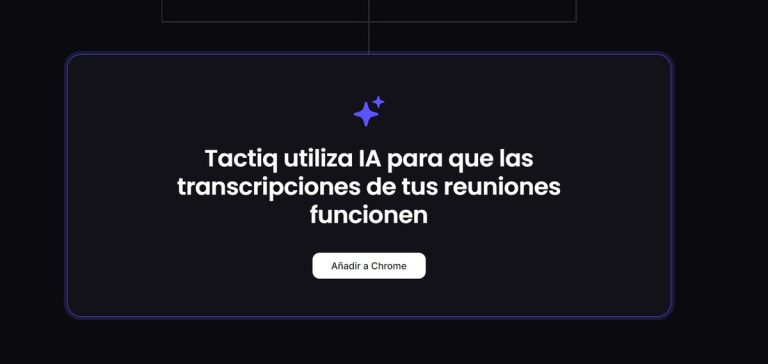 Cómo usar Tactiq AI: integra, transcribe y mucho más con IA