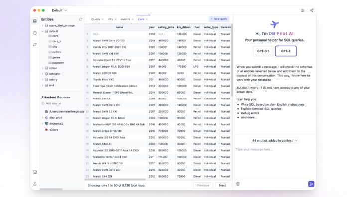 Cómo usar un asistente de IA de SQL: Descubre DB Pilot