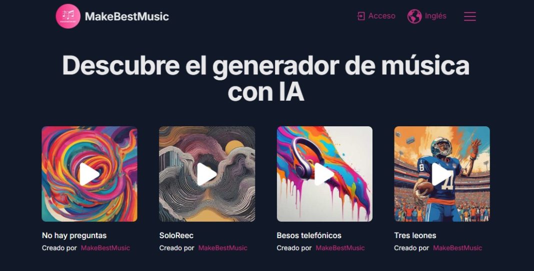 Cómo crear y producir música con IA: Conoce Make Best Music