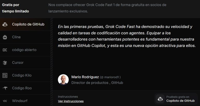 Conoce grok-code-fast-1: el modelo de IA ultrarrápido de xAI